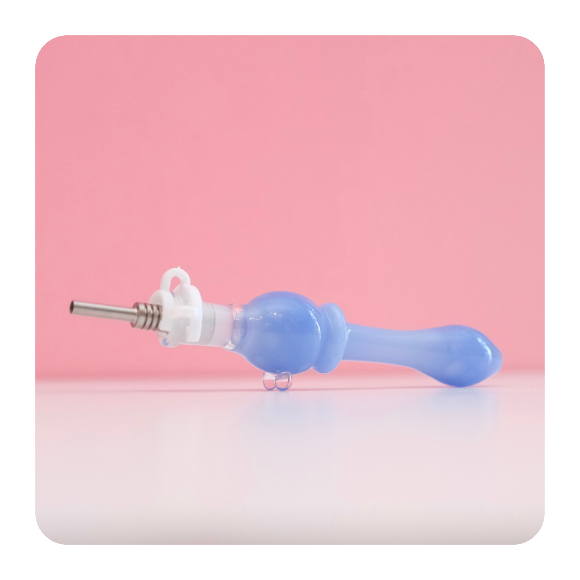 Cute Blue Dab Straw for Smoking Concentrates | Shop Bloomfield